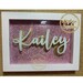 Personalized 3d Name Shadow Box - Etsy
