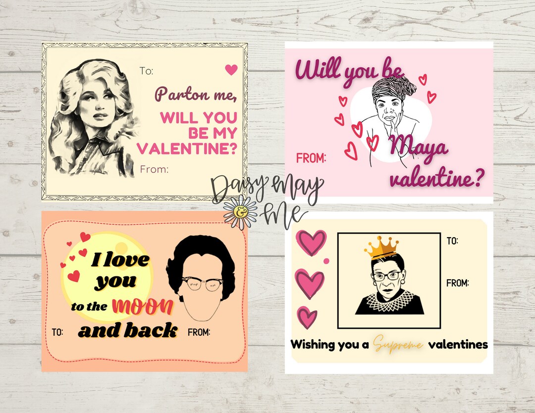 Feminist Valentines, Girl Gang Valentine, Strong Girl, Unique Women ...