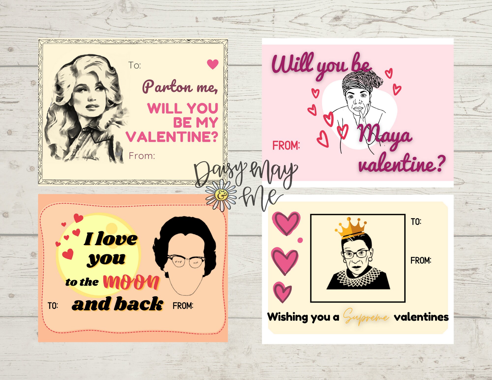 Feminist Valentines, Girl Gang Valentine, Strong Girl, Unique Women ...