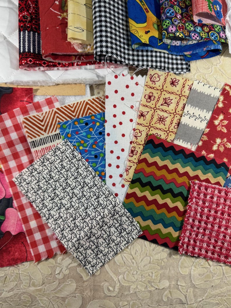 Slow Stitch Kit Sew Full Gathering Fabric Bundle - Etsy