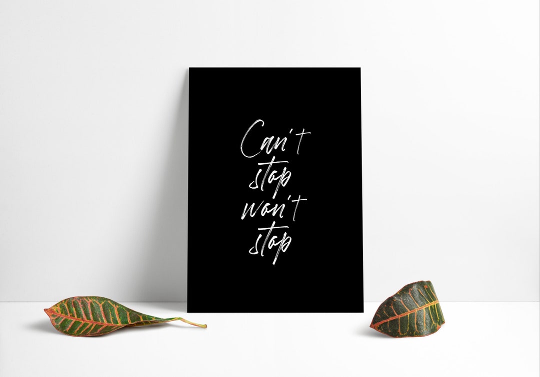 Printable, Minimalist, Motivational Wall Art - Etsy