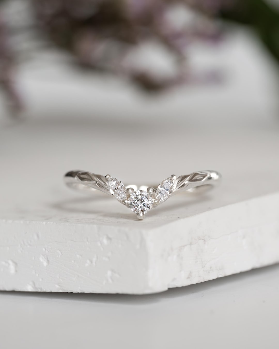 The Arwen Ring Band, Mystical Fae Inspired Jewellery, Ethereal Jewellery, Wedding Ring Moments ...