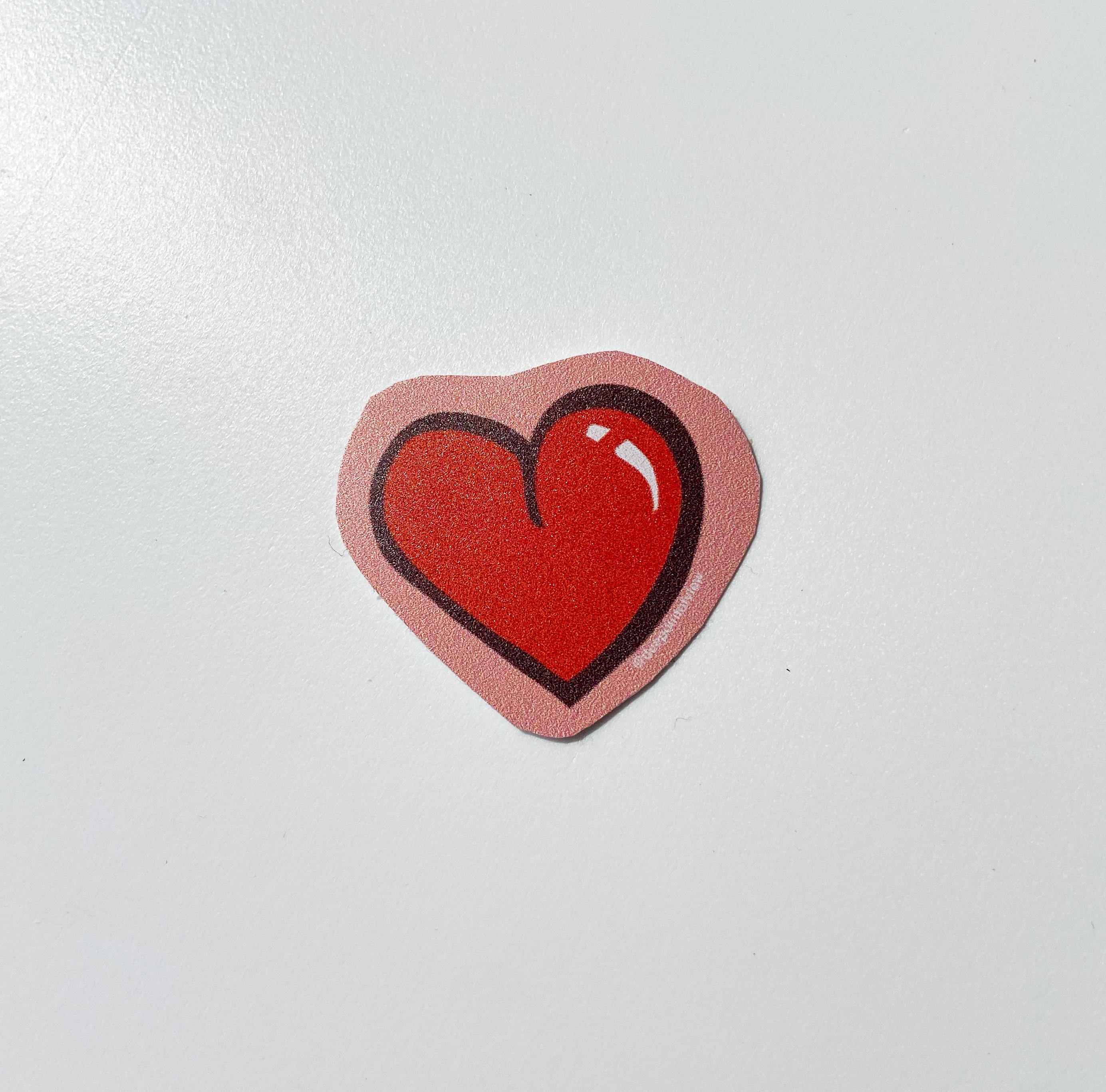 Small Heart 1 Inch Vinyl Sticker - Etsy