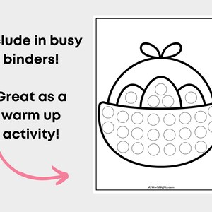 Easter Dot Pages. Easter Dot Marker Activities. Easter Dot Marker ...