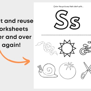 Letter Coloring Pages. Alphabet Coloring Pages. Beginning Sound ...