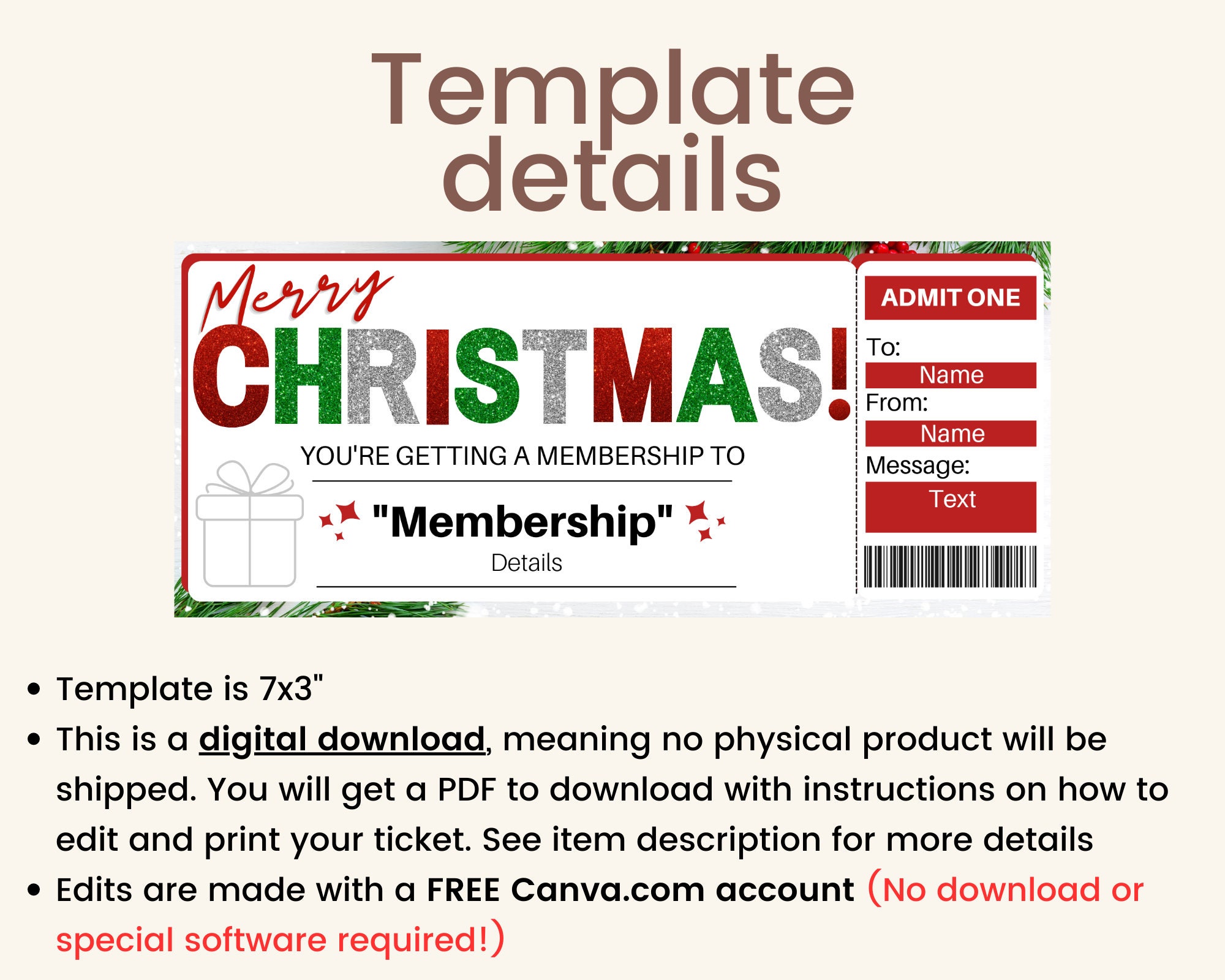 Membership Template. Membership Certificate. Membership Gift Card ...