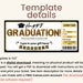Printable Graduation Coupon. Graduation Gifts. Editable Coupons ...