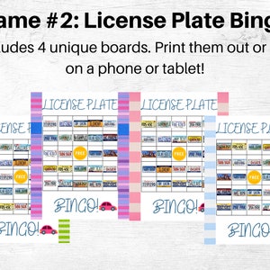 Road Trip Games. Travel Gifts for Bloggers. Road Trip Bingo Board ...