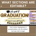 Printable Graduation Coupon. Graduation Gifts. Editable - Etsy Canada