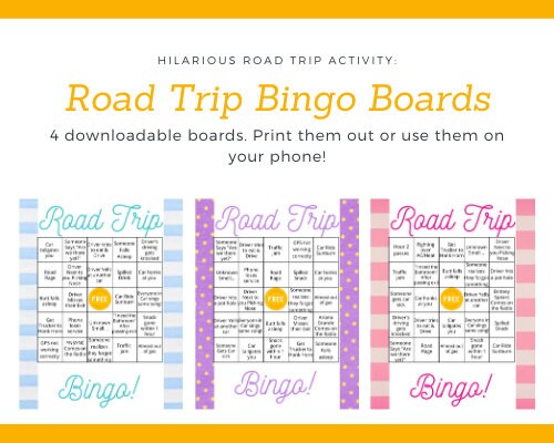 Road Trip Bingo. Road Trip Games. Road Trip Activities. Road - Etsy