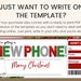 New Phone Gift Certificate. New Phone Ticket. New Phone Coupon. New ...