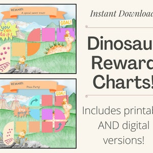 Dinosaur Reward Chart. Dinosaur Behavior Chart. Dinosaur Chart. Reward ...