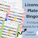 License Plate Bingo. Road Trip Games, Road Trip Printables for Kids ...