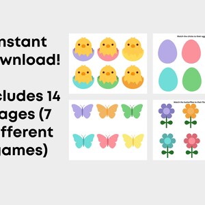 Easter Busy Book. Easter Busy Binder. Easter Worksheets for Toddlers ...