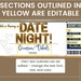 Date Night Coupon Template. Date Night Tickets. Date Coupons. Date ...