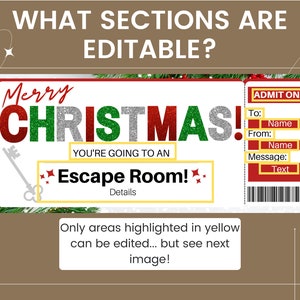 Escape Room Gift. Escape Room Ticket. Escape Room Invitation. - Etsy