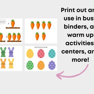 Easter Busy Book. Easter Busy Binder. Easter Worksheets for Toddlers ...