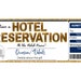 Hotel Reservation Voucher. Hotel Ticket. Hotel Voucher. Hotel Stay ...