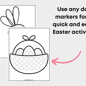 Easter Dot Pages. Easter Dot Marker Activities. Easter Dot Marker ...