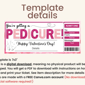 Pedicure Gift Certificate. Pedicure Gift Card. Salon Gift Certificate ...