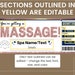 Massage Gift Certificate. Massage Ticket. Massage Coupon. Massage ...