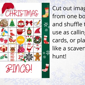 Christmas Bingo Boards! Christmas Bingo Games for Kids! Christmas ...