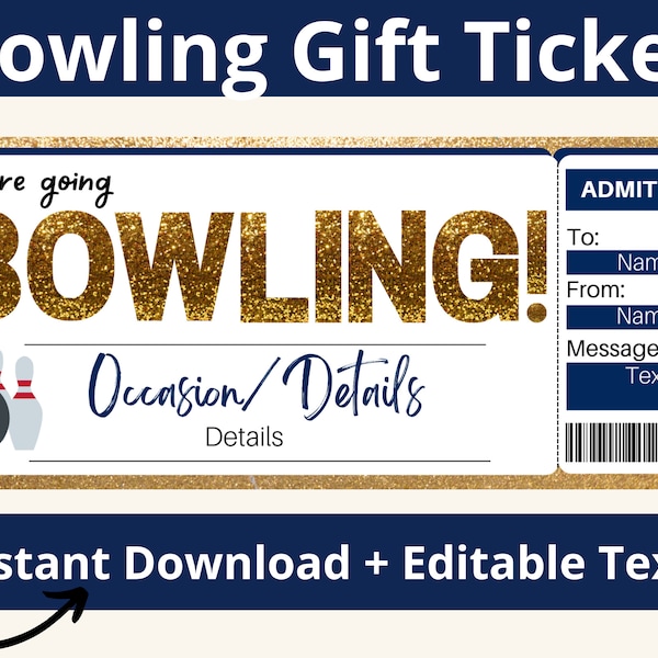Bowling Gift - Etsy