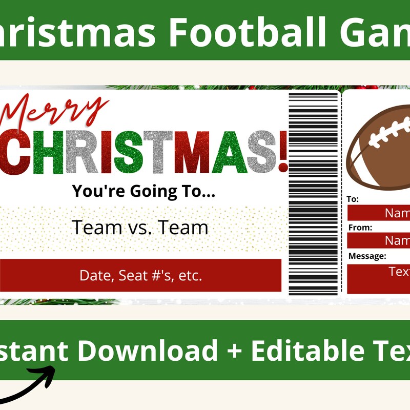 49er Ticket Template - Etsy