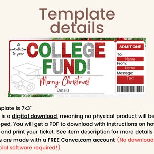 College Fund Certificate. College Savings. Graduation Money Gifts. 529 ...