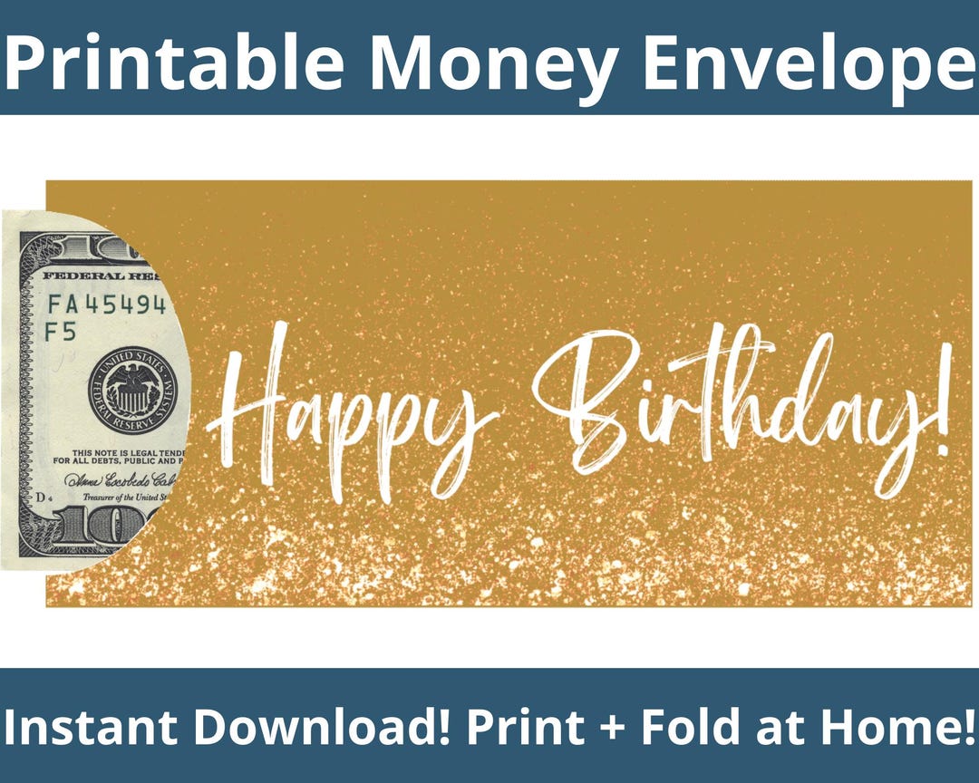 Birthday Money Holder. Money Envelope. Money Pouch. Money Gift Envelope ...