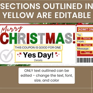 Yes Day Coupon. Yes Day Invite. Yes Day Kids. Yes Day Ticket. Yes Day ...