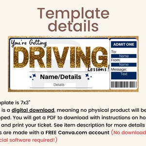 Driving Lesson Voucher. Driving Lessons. Driving License. Driving ...