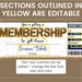 Membership Template. Membership Certificate. Membership Gift Card ...