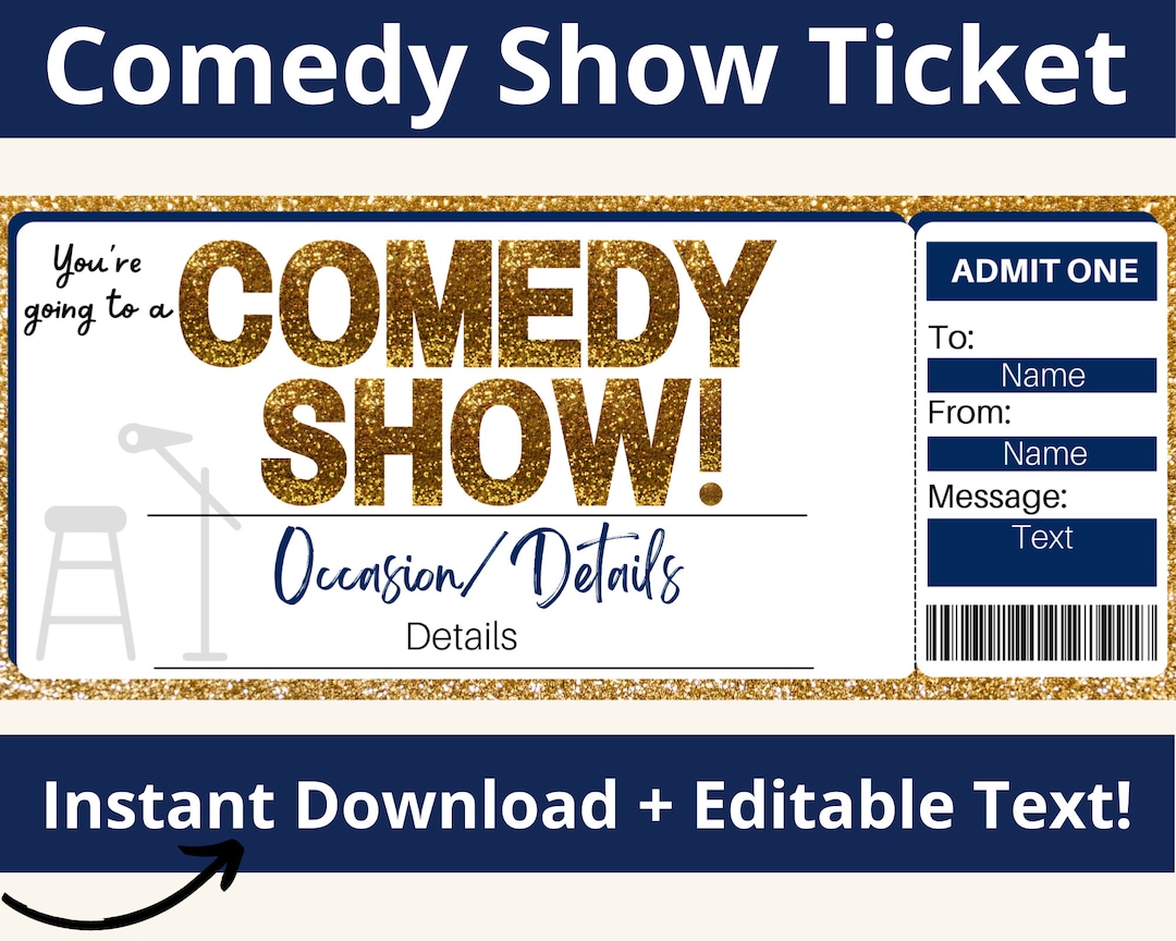 Comedy Show Tickets. Comedy Ticket. Comedy Show Gift Voucher. Comedy ...