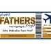 Fathers Day Boarding Pass. Fathers Day Ticket. Fathers Day - Etsy