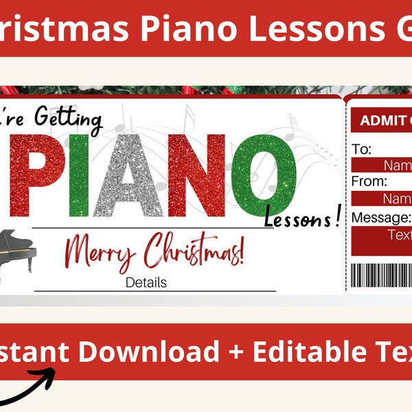 Piano Lessons - Etsy