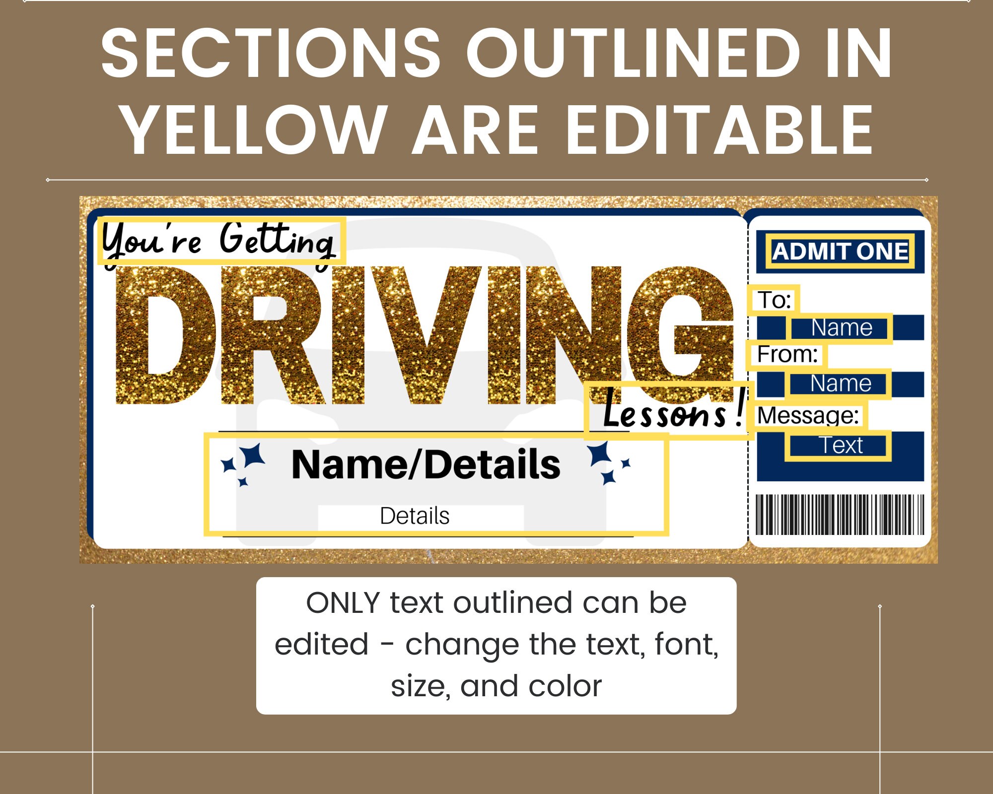 Driving Lesson Voucher. Driving Lessons. Driving License. Driving ...