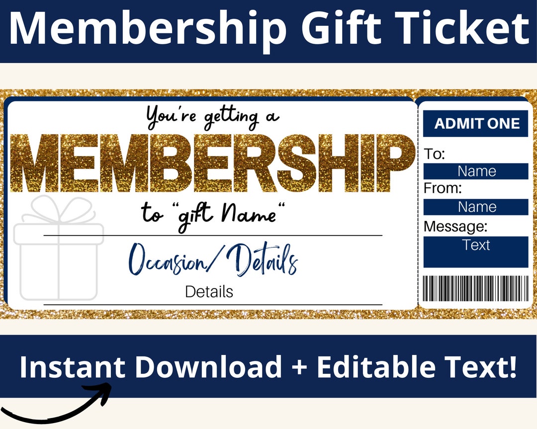 Membership Template. Membership Certificate. Membership Gift Card ...