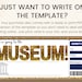 Museum Ticket Template. Museum Gift Certificate. Museum Coupon. Museum ...