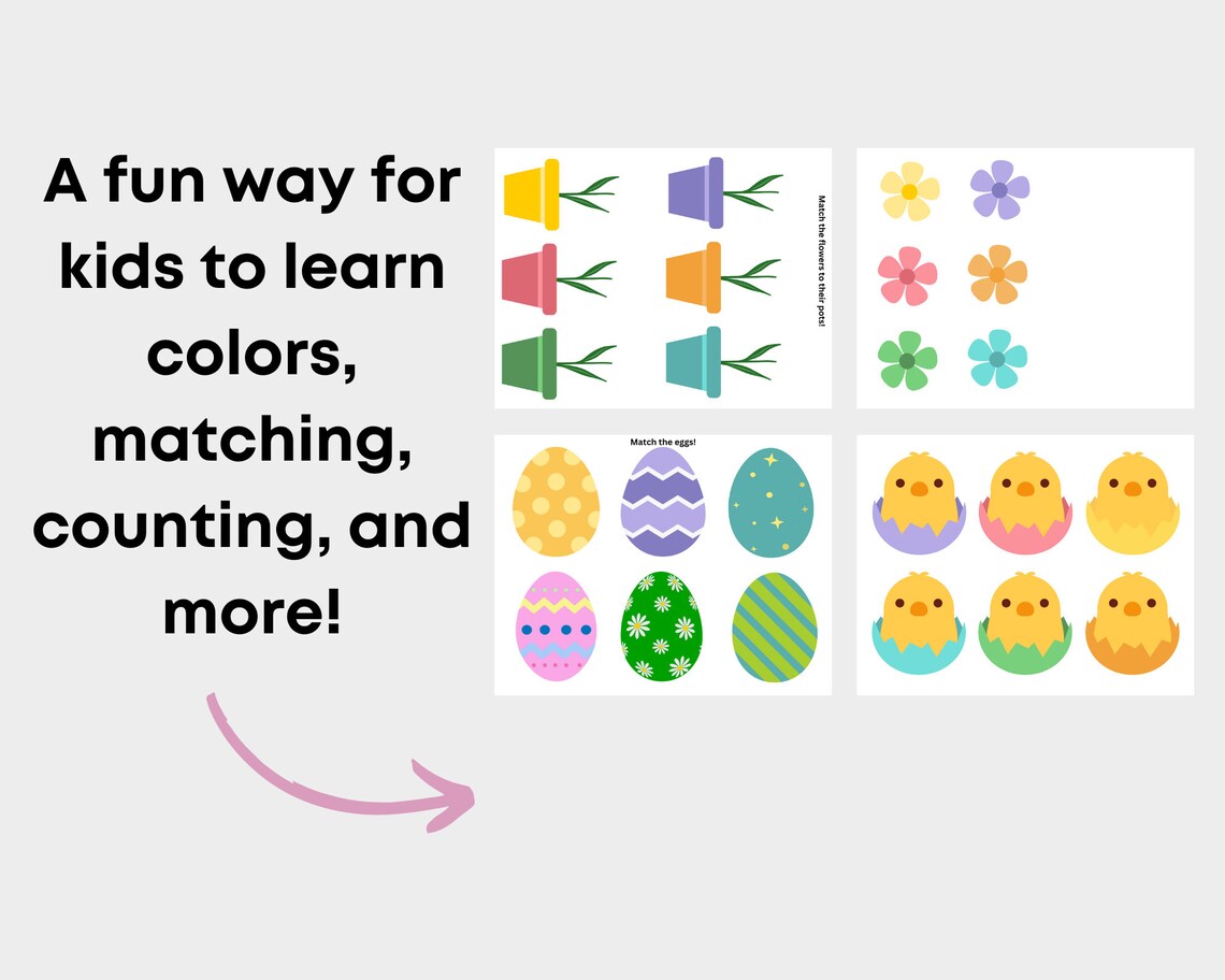 Easter Busy Book. Easter Busy Binder. Easter Worksheets for Toddlers ...