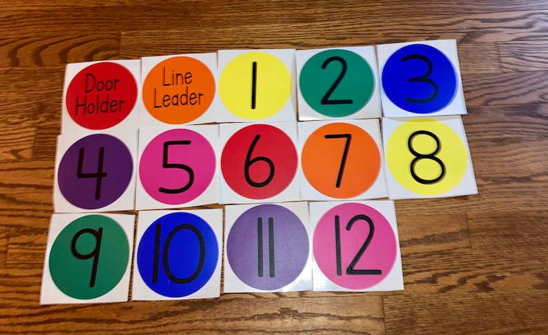 Classroom Line up Dots / Paw Prints / Classroom Decor / Floor - Etsy