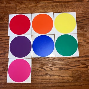 Classroom Line up Dots / Paw Prints / Classroom Decor / Floor Dot ...