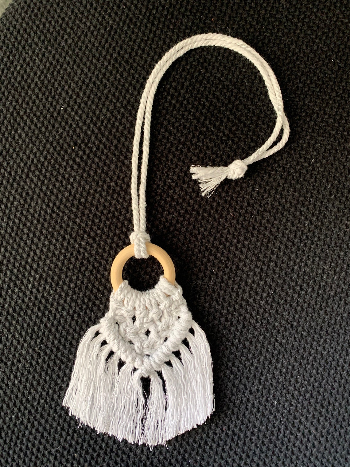 Macrame Car Diffuser Essential Oil Diffuser Ornament Great | Etsy