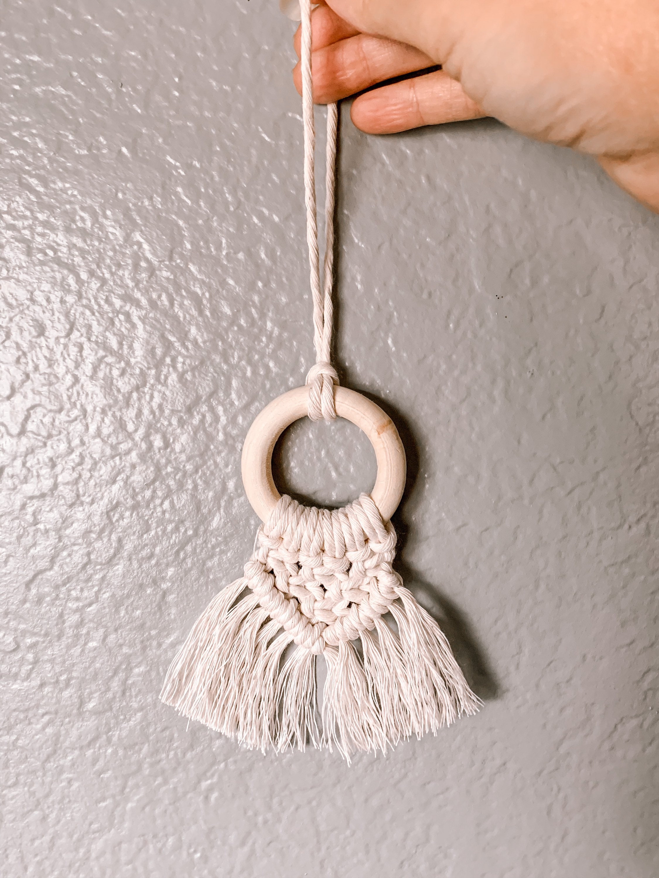 Macrame Car Diffuser Essential Oil Diffuser Ornament Great | Etsy