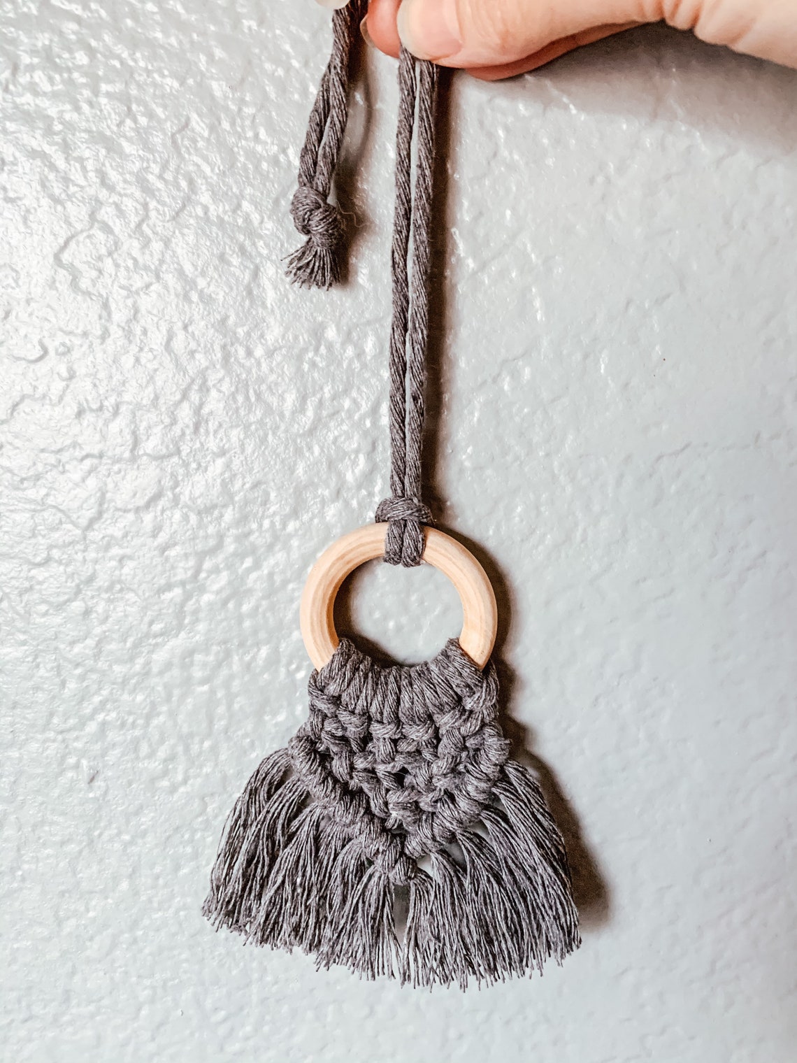 Macrame Car Diffuser Essential Oil Diffuser Ornament Great | Etsy