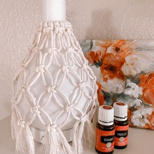 Lucia Macrame Diffuser Cover, Young Living Lucia Diffuser, Team Member ...
