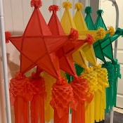 Philippine Colors Traditional Parol With Remote Controlled - Etsy Canada