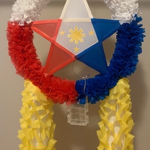 Philippine Colors Traditional Parol With Remote Controlled Light ...