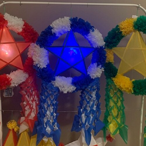 Philippines Traditional Christmas Bamboo Parol Lantern With - Etsy