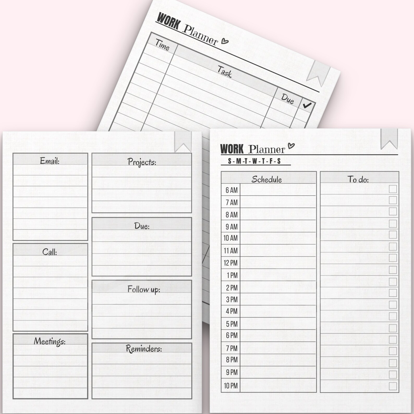 Work Planner Printable Office Organizer Digital Daily Planner Etsy work-planner-printable-office-organizer-digital-daily-planner-etsy